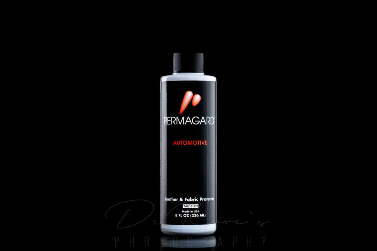 Permagard product shoot on Black