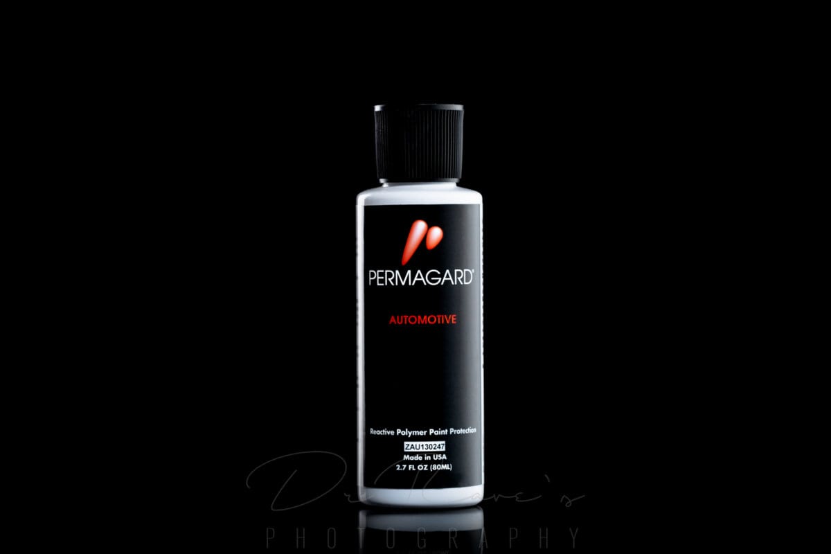 Permagard product shoot on Black