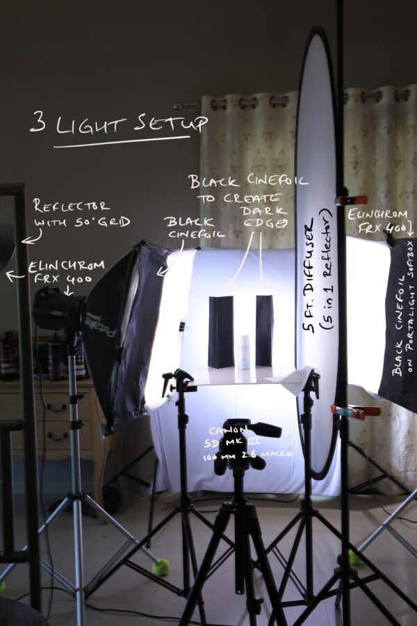 Permagard product shoot on white